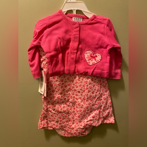 Bon Bebe | Matching Sets | Baby By Bon Bebe Pink Shrug Top Dress W ...